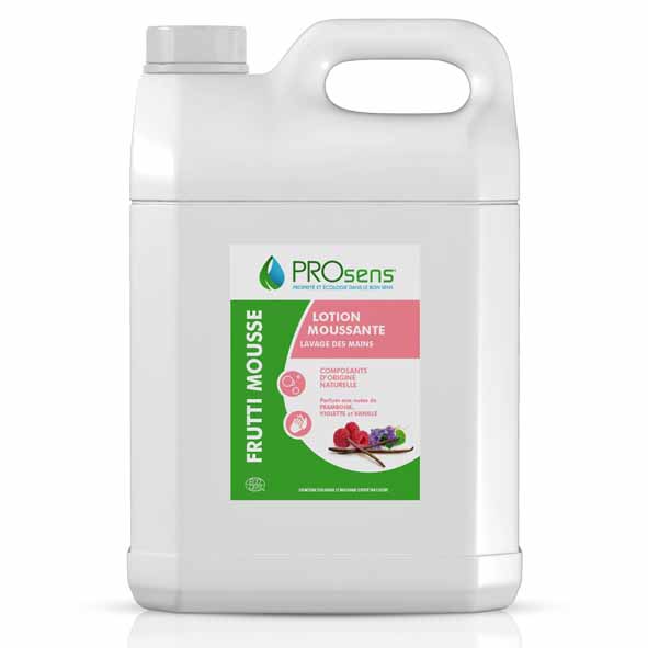 Frutti mousse savon Ecocert 5 L - Sodisgro