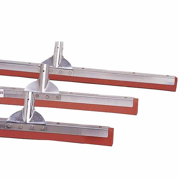 Raclette sol professionnelle 55 cm mousse rouge - Sodisgro